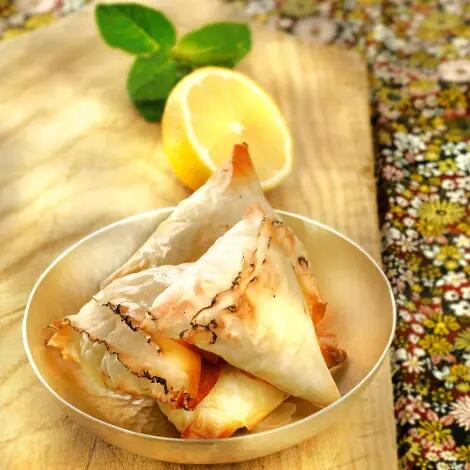 Samoussas au fromage frais - Recette au fromage