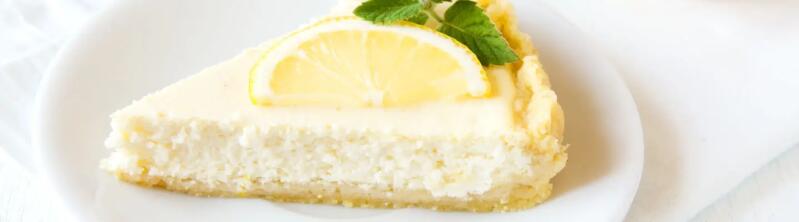 Cheesecake sans cuisson au citron - Recette au fromage